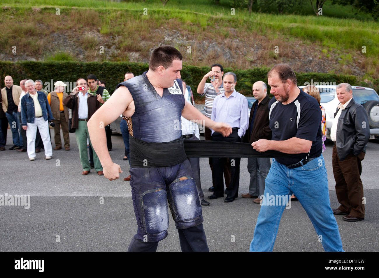 Stone lifting basque country hi-res stock photography and images - Alamy