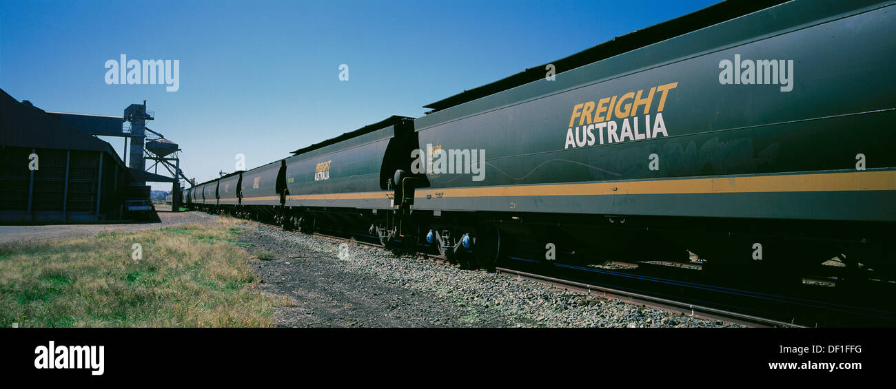 Train Loading Grain At High Resolution Stock Photography and Images - Alamy