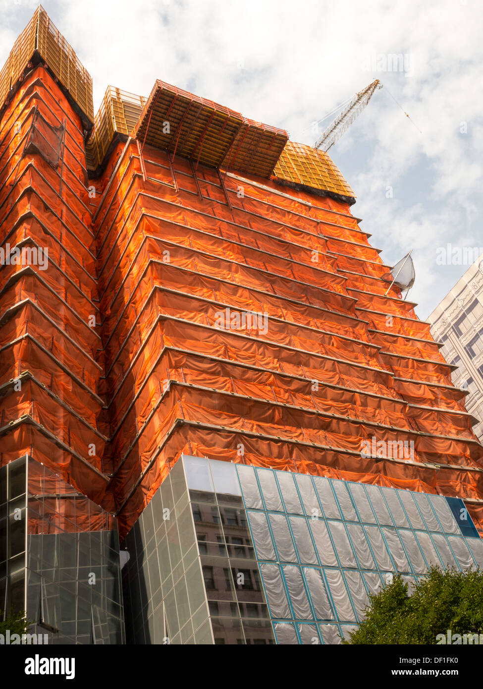 High-rise Construction in New York City Stock Photo - Alamy