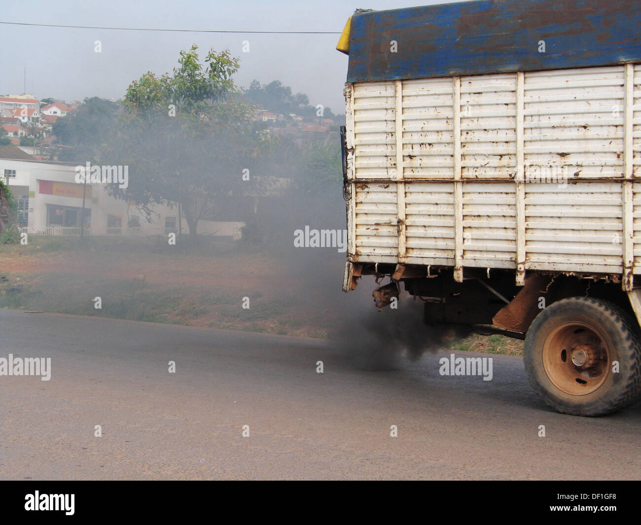 Car pollution, Kampala, Uganda Stock Photo - Alamy