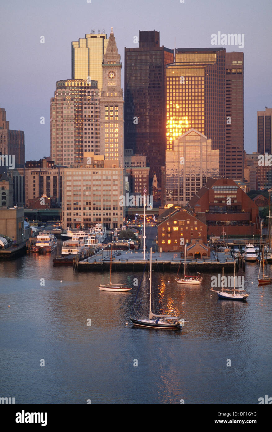 Massachusetts state house aerial hi-res stock photography and images ...