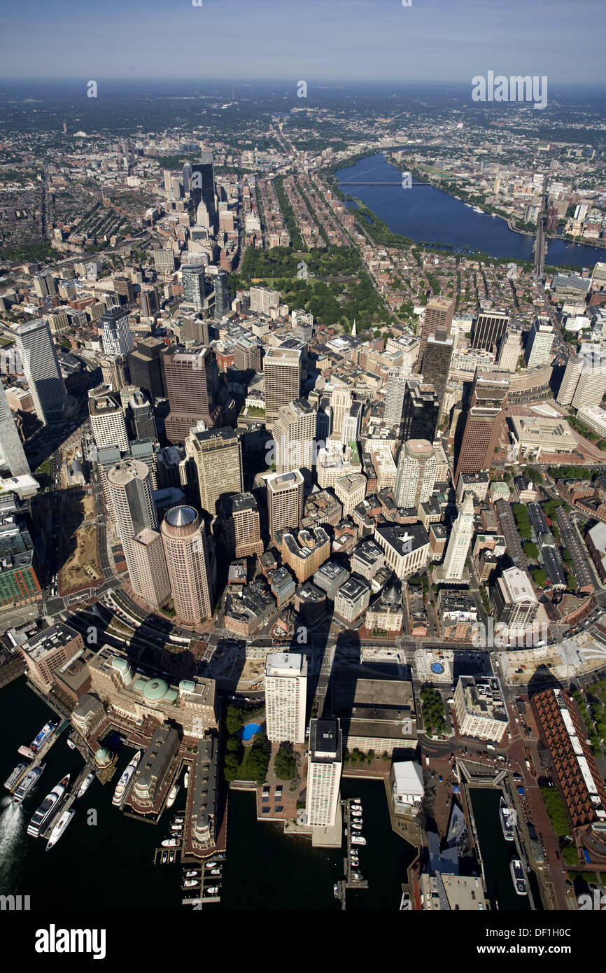 Boston Harbor Aerial Stock Photos & Boston Harbor Aerial Stock Images ...