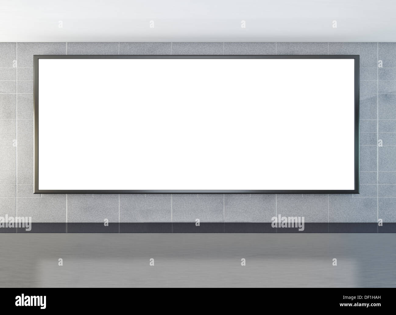 Blank billboard or lcd screen ready for new advertisement Stock Photo ...