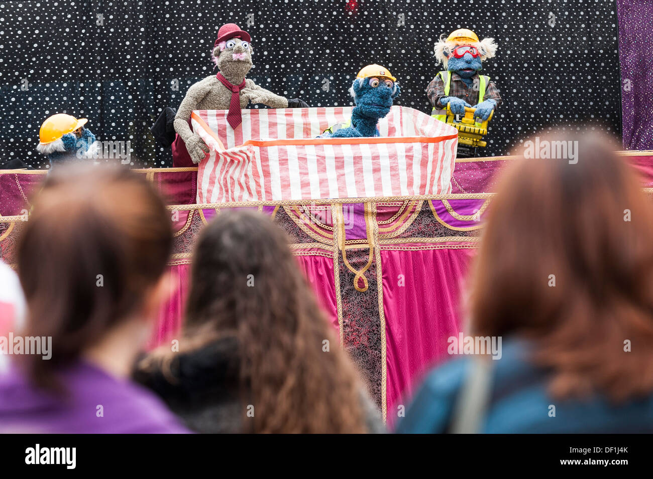 The Academy Puppets performing at the Witham International Puppet ...