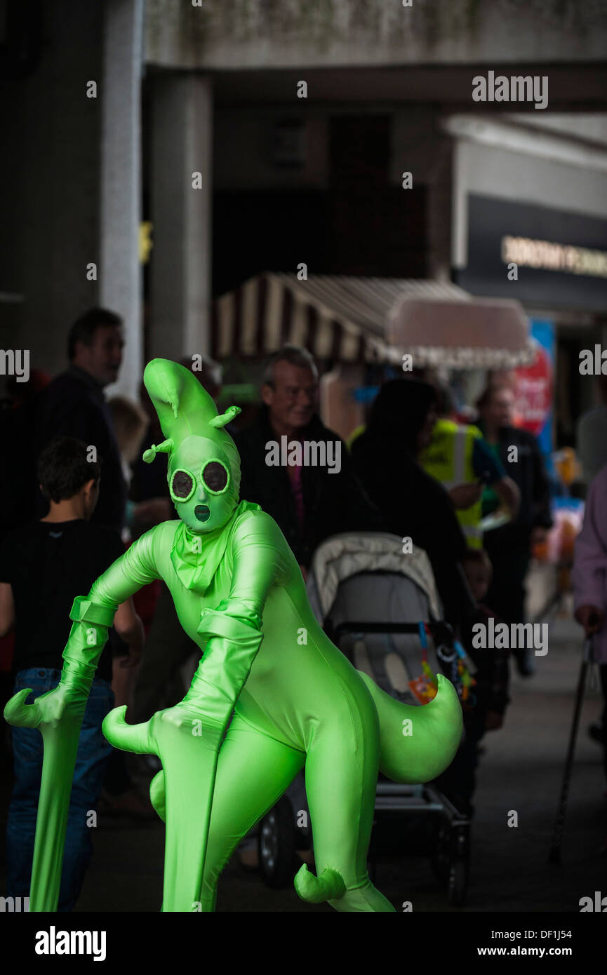 The Bugs performing at the Witham International Puppet Festival Stock ...