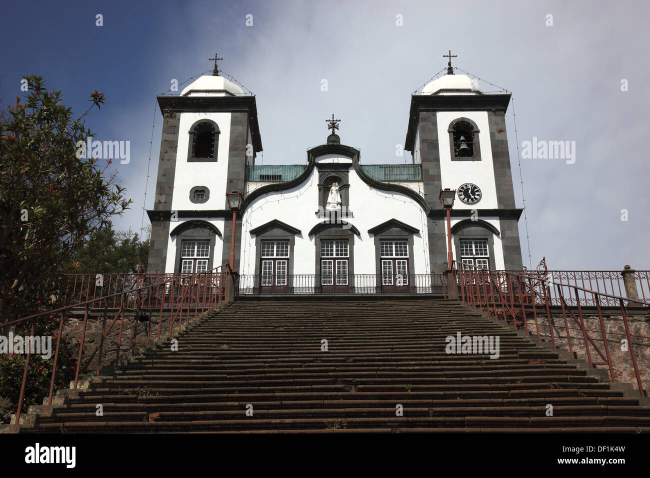 Madeira mountain village of Monte in Funchal, Pilgrimage Church Igreja ...