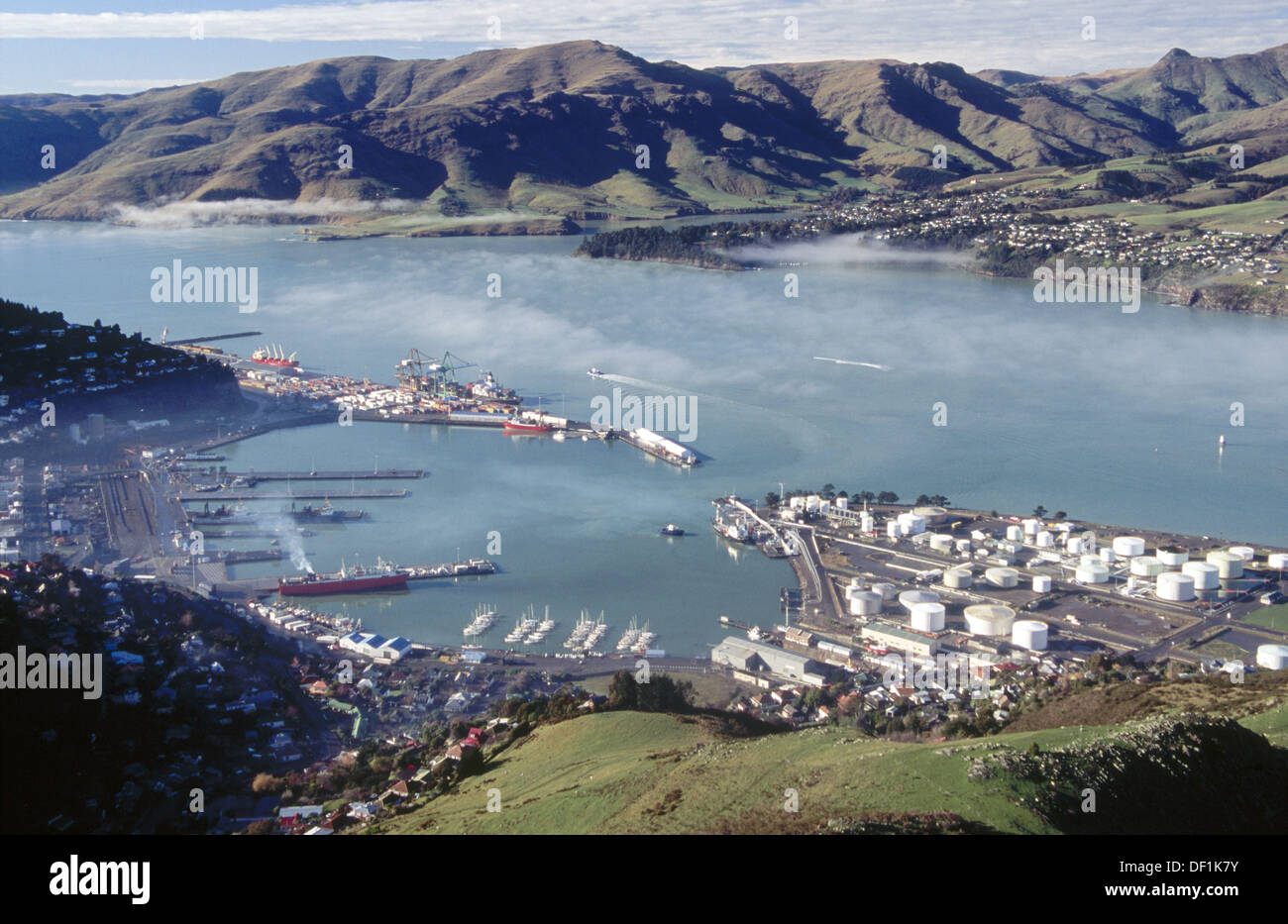 Lyttelton harbour hi-res stock photography and images - Alamy