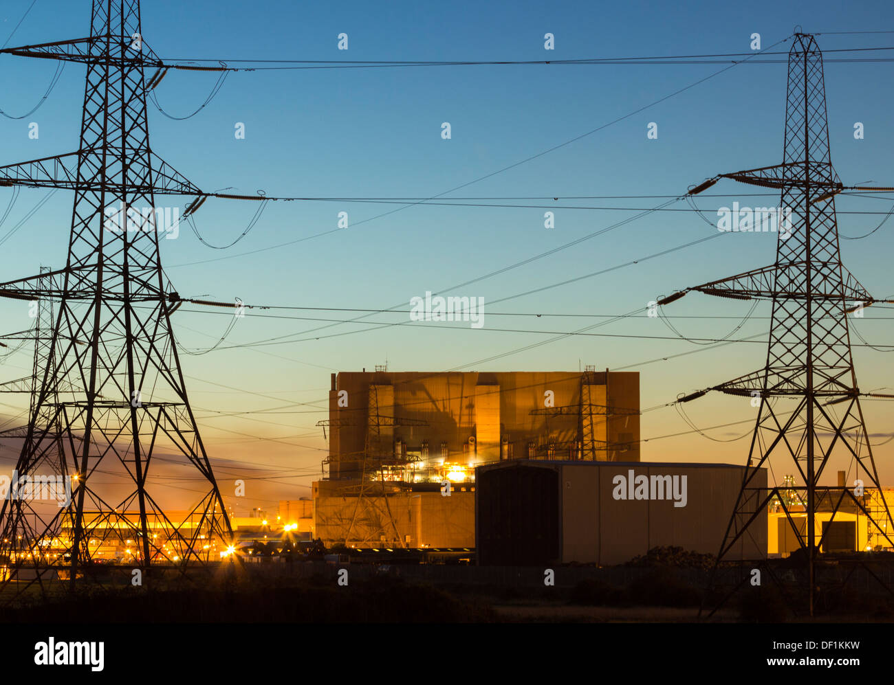 Hartlepool Nuclear power station, north east England, UK Stock Photo ...