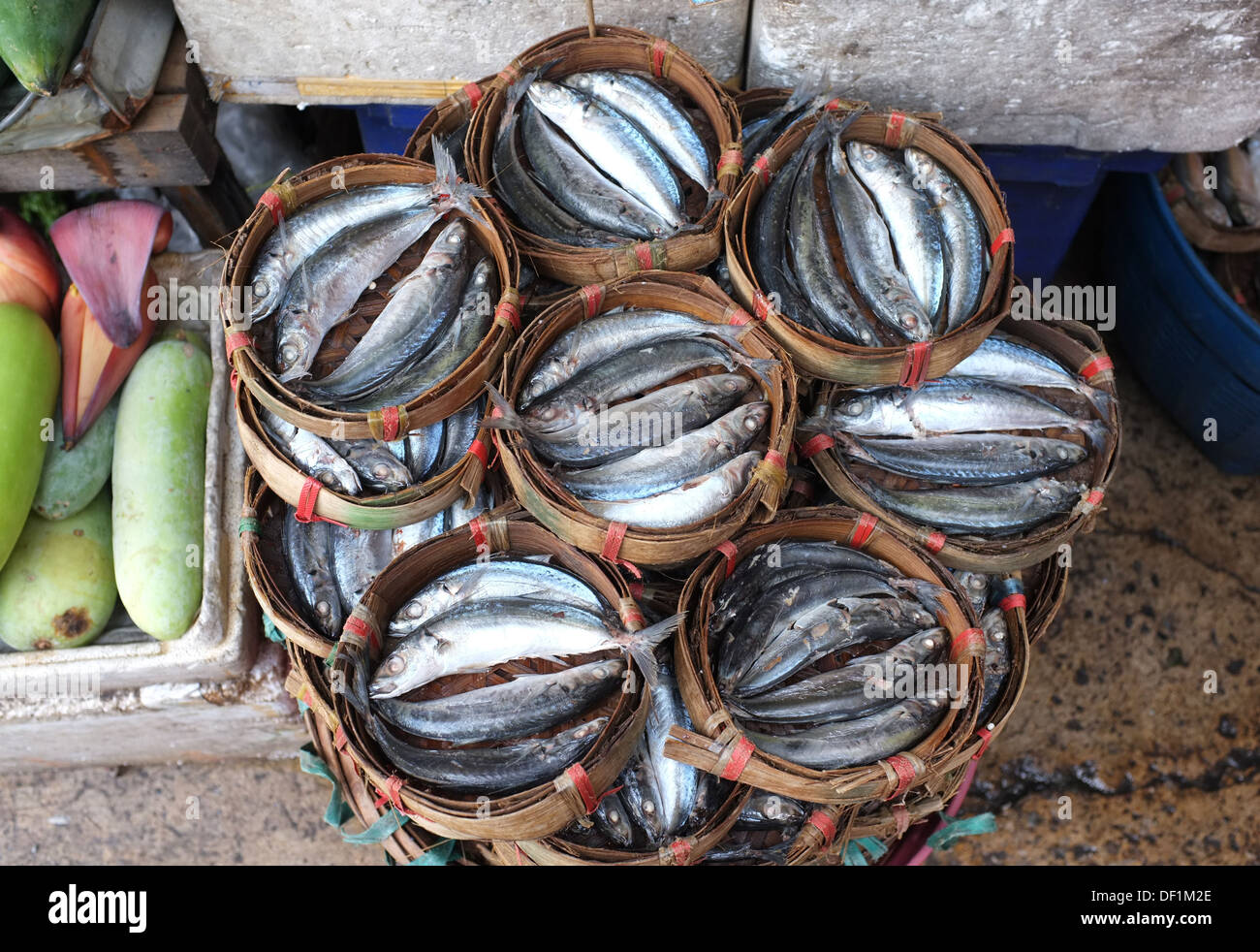 Fish baskets hi-res stock photography and images - Alamy