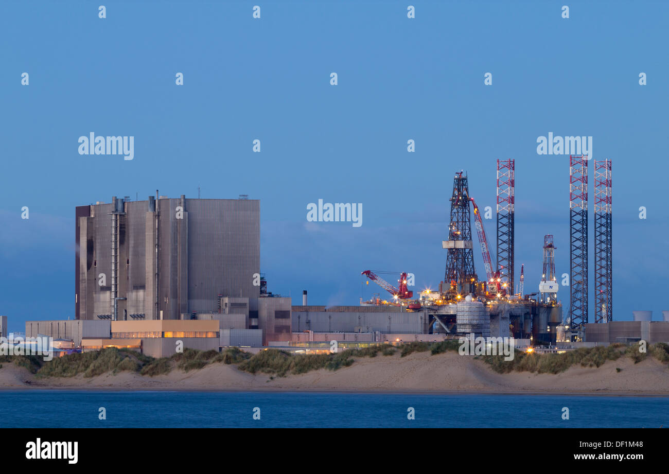 Hartlepool Nuclear power station, north east England, UK Stock Photo ...