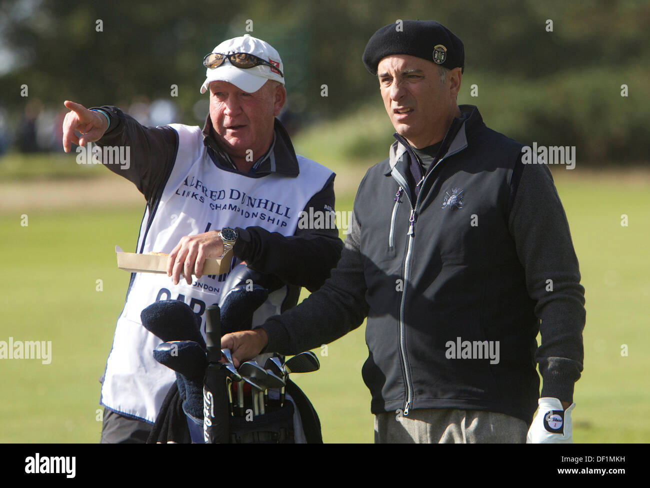 Carnoustie Scotland, UK. 26th Sept, 2013. Hollywood Actor Andy Garcia ...