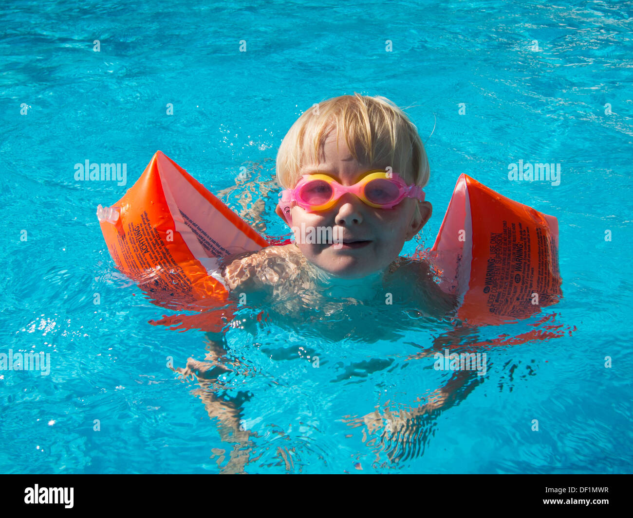 Inflatable swim armbands hi-res stock photography and images - Alamy