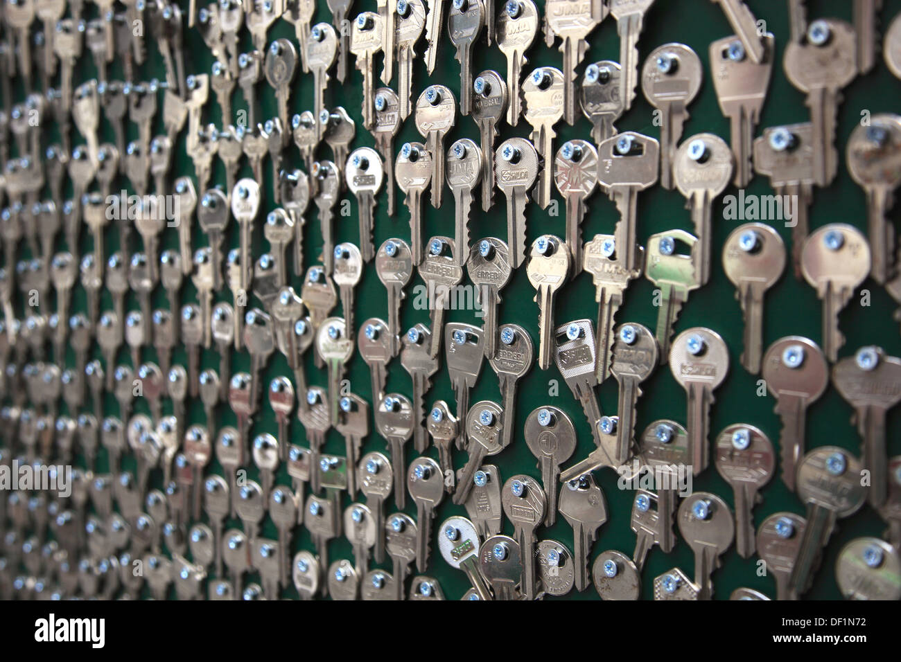 Surface, many keys Stock Photo - Alamy