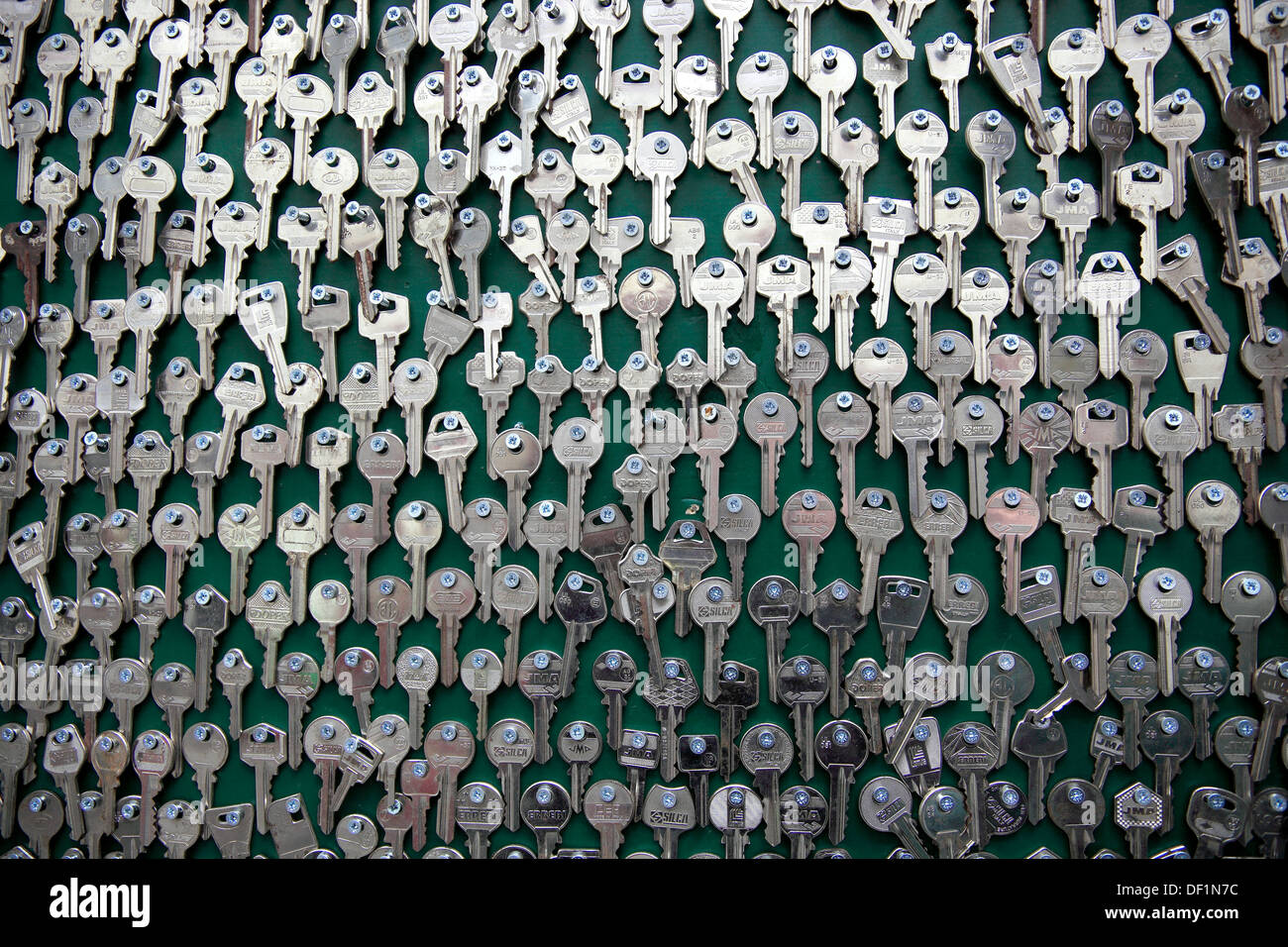 Surface, many keys Stock Photo - Alamy