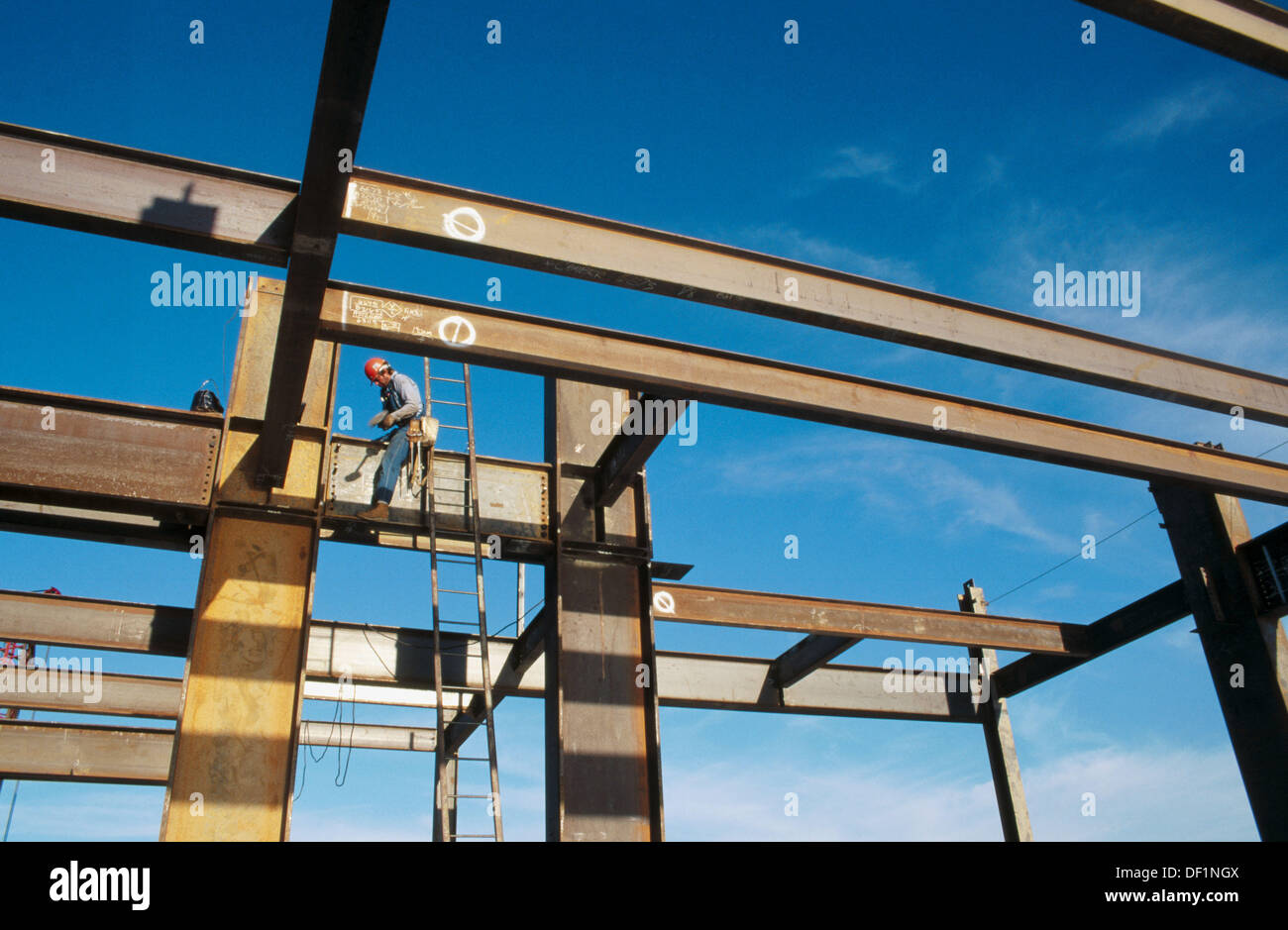 Man male adult steel ironworker hi-res stock photography and images - Alamy
