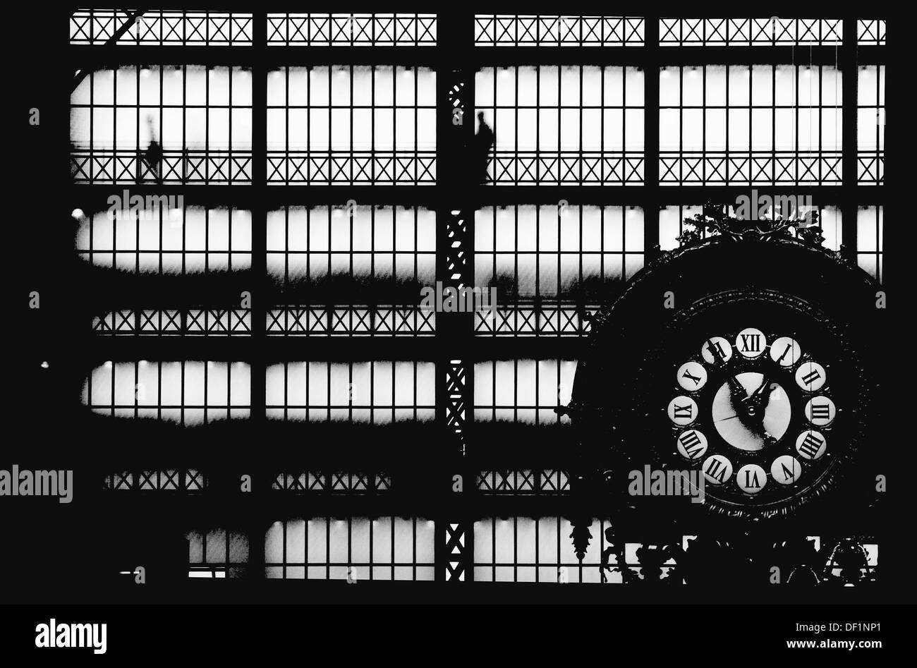 Inside an antique clock Black and White Stock Photos & Images - Alamy