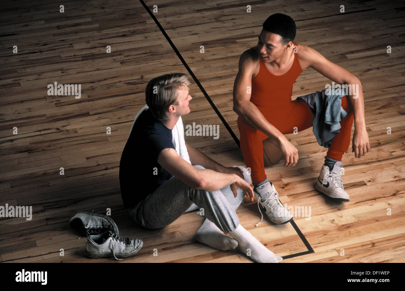 Two basketball talk hi-res stock photography and images - Alamy