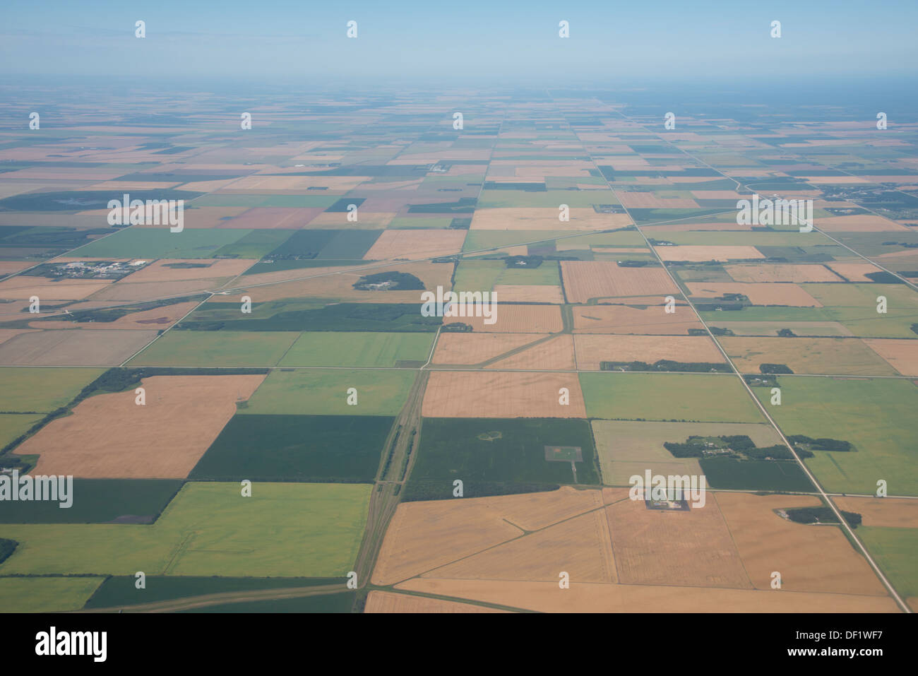Canada aerial view winnipeg hi-res stock photography and images - Alamy