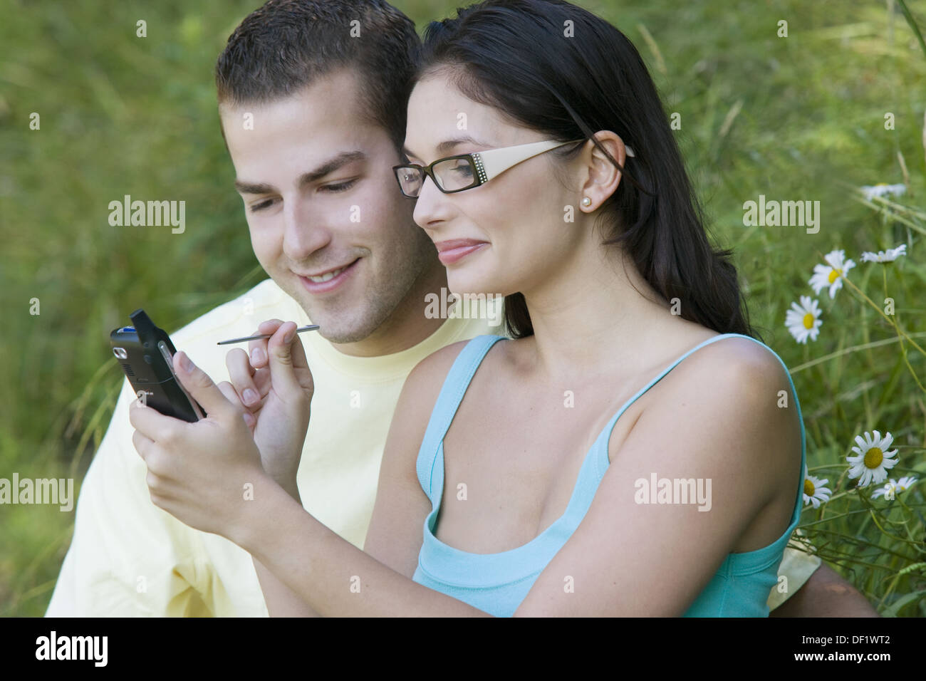 Handheld pc image hi-res stock photography and images - Alamy