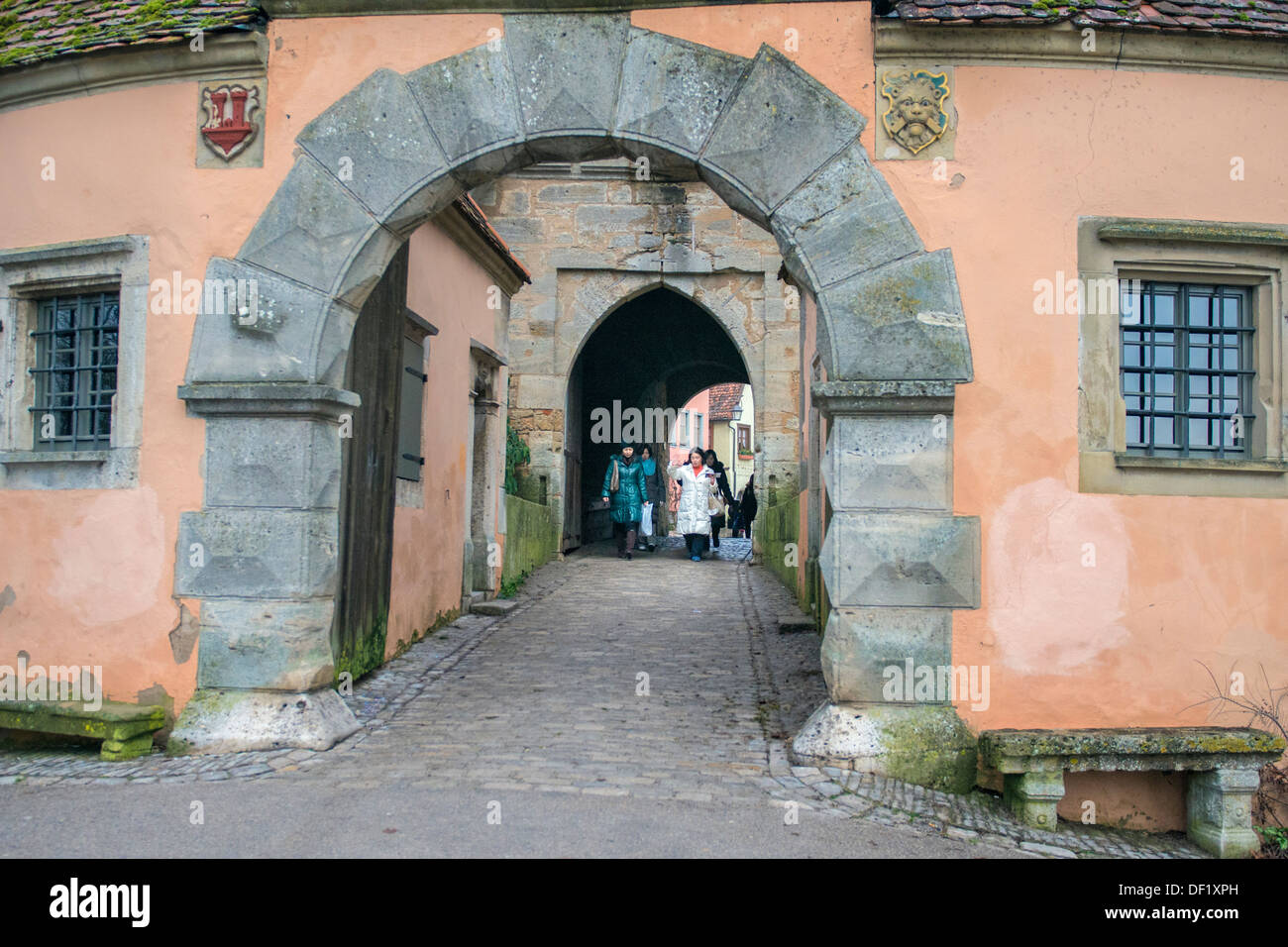 Gate rothenburg hi-res stock photography and images - Alamy