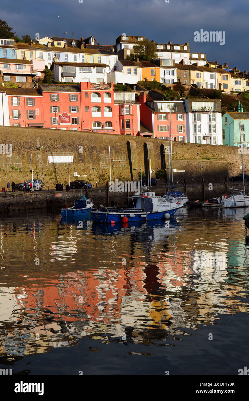BRIXHAM HARBOUR, SOUTH DEVON Stock Photo - Alamy