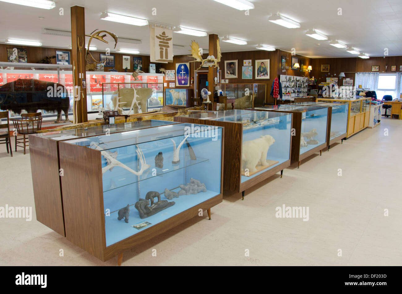 Eskimo museum churchill hi-res stock photography and images - Alamy