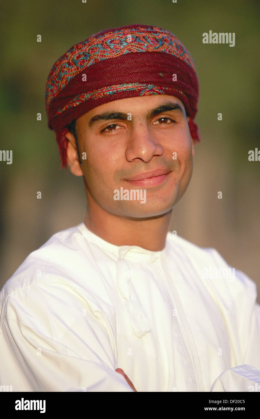 Omani man with smile hi-res stock photography and images - Alamy