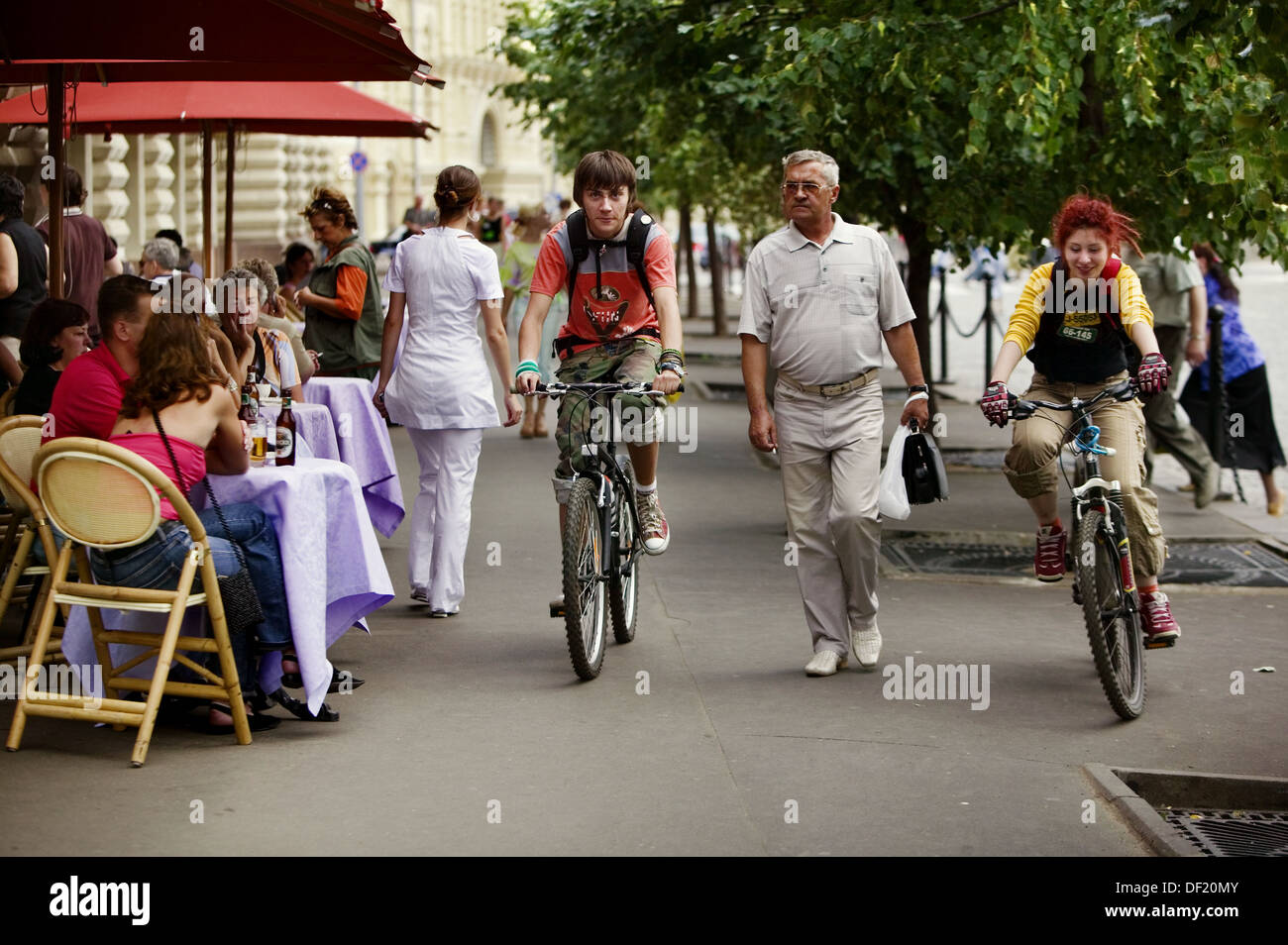 Moscow cafe red square hi-res stock photography and images - Alamy