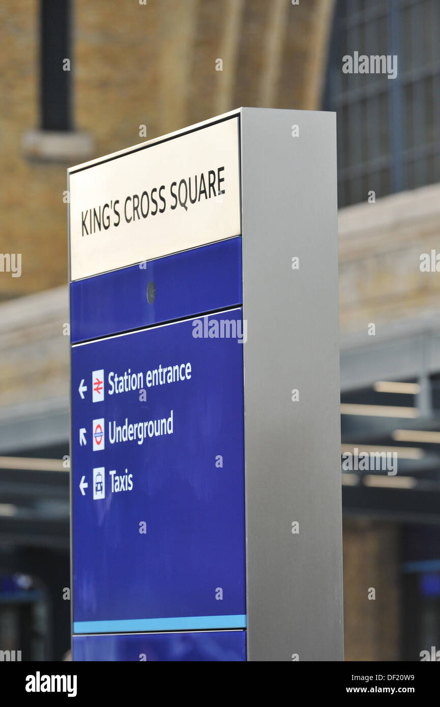 Kings Cross, London, UK. 26th September 2013. The new Kings Cross ...