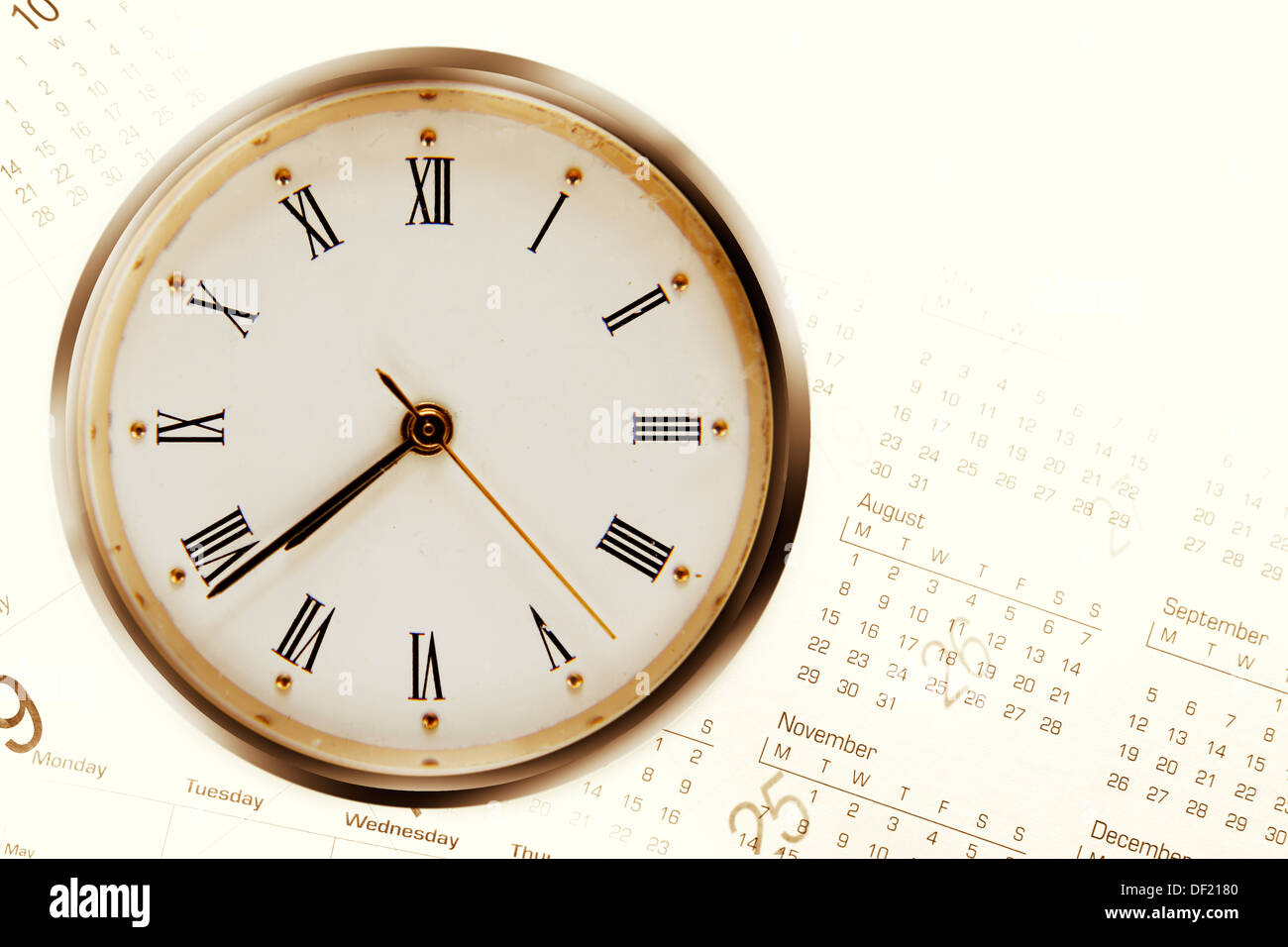 Classic calendar hi-res stock photography and images - Alamy