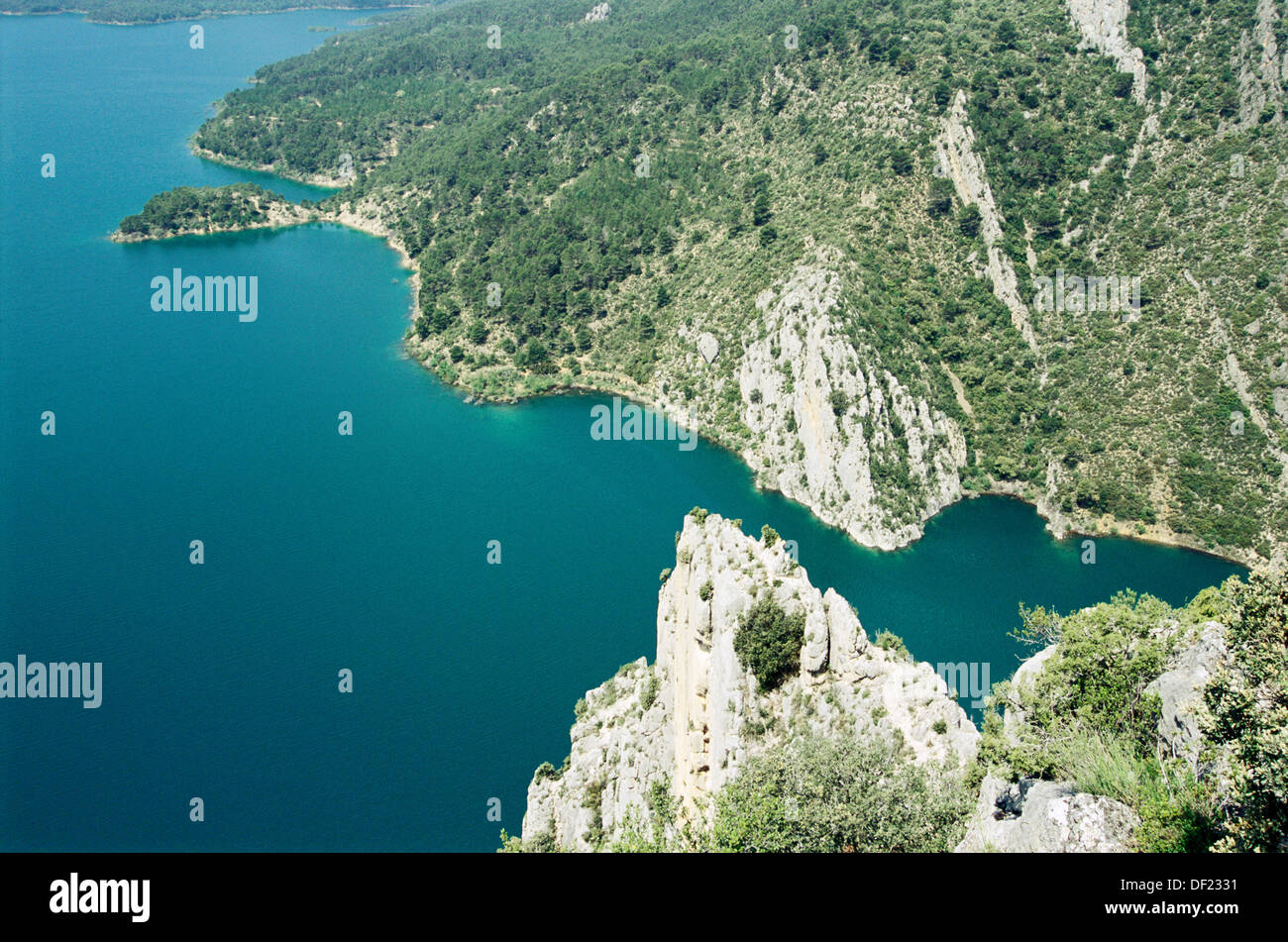 View over Canelles reservoir. Àger. Lleida province, Spain Stock Photo - Alamy