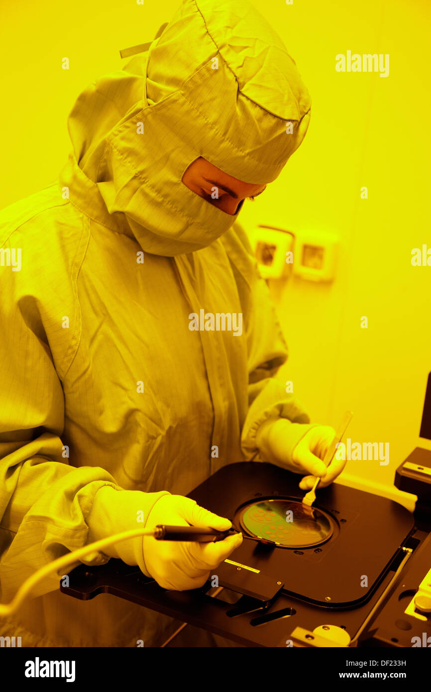 Silicon wafer, Automated Mask alignment system, photolithography ...