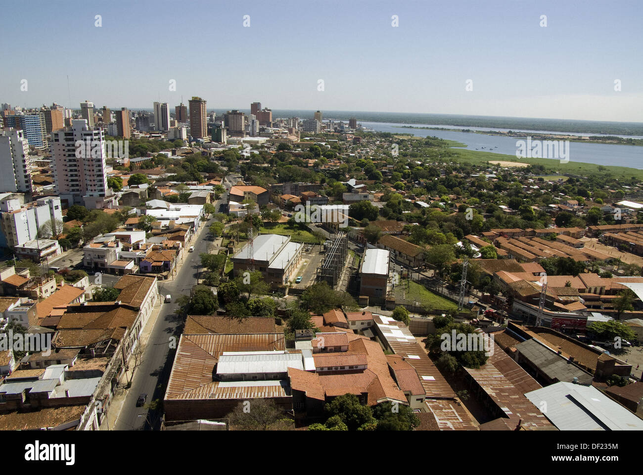 Paraguay asunción city paraguay river hi-res stock photography and ...