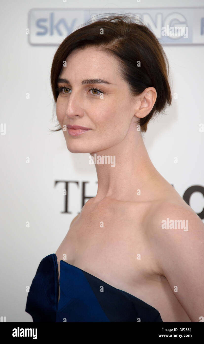 Erin O'Connor attends the launch of "The Face Stock Photo - Alamy