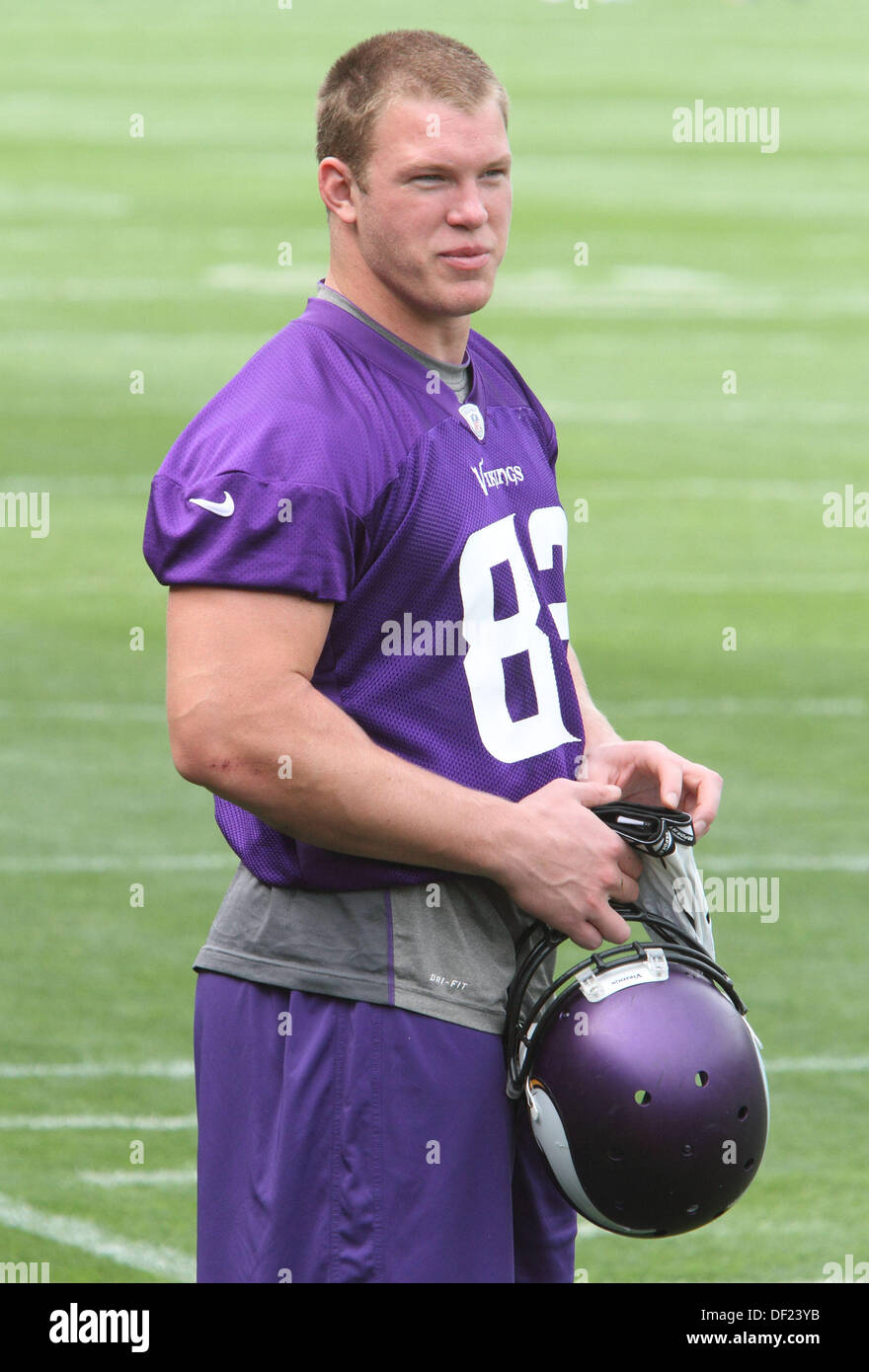 Watford, Hertfordshire, UK. 25th Sep, 2013. Tight End Kyle Rudolph of ...