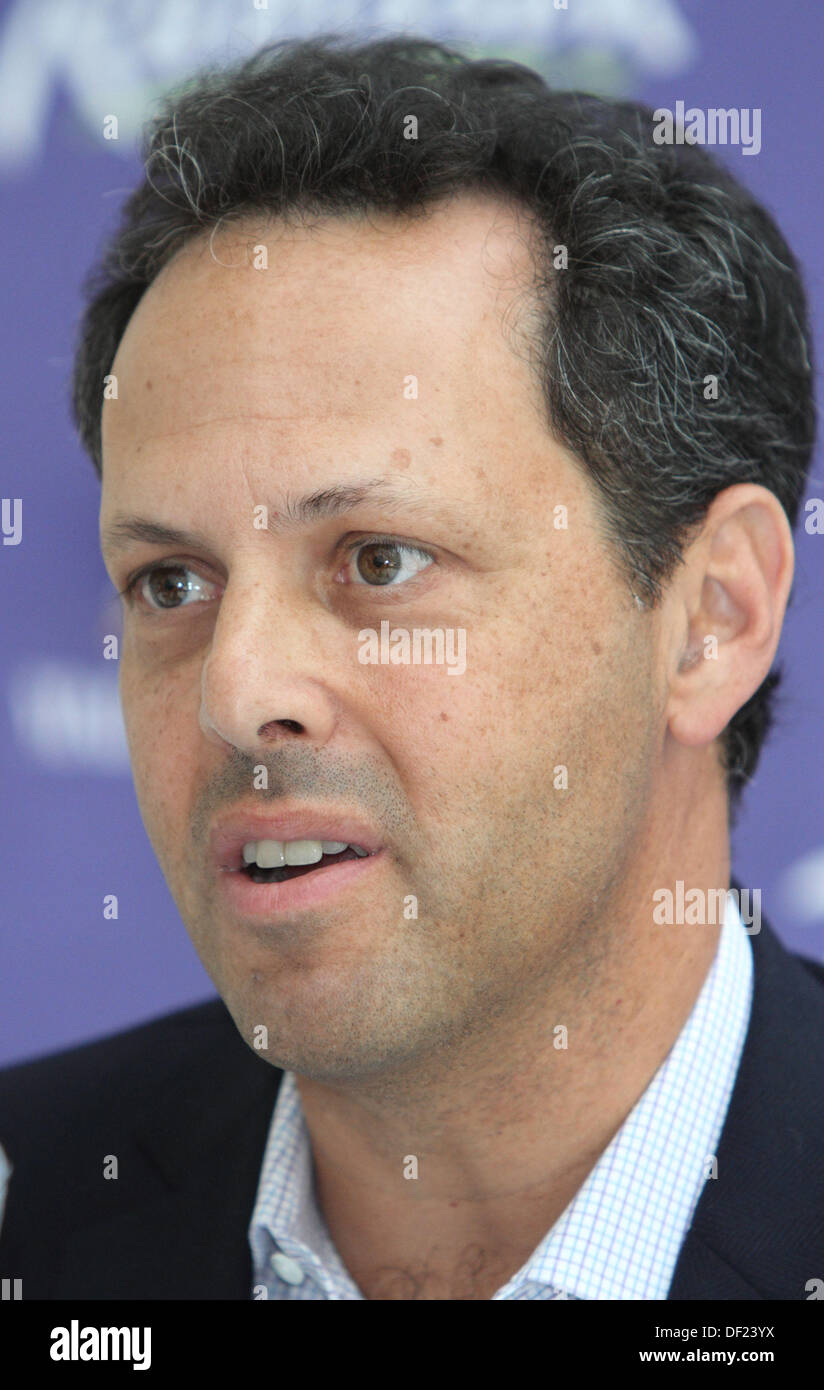 Watford, Hertfordshire, UK. 25th Sep, 2013. President Mark Wilf of the ...