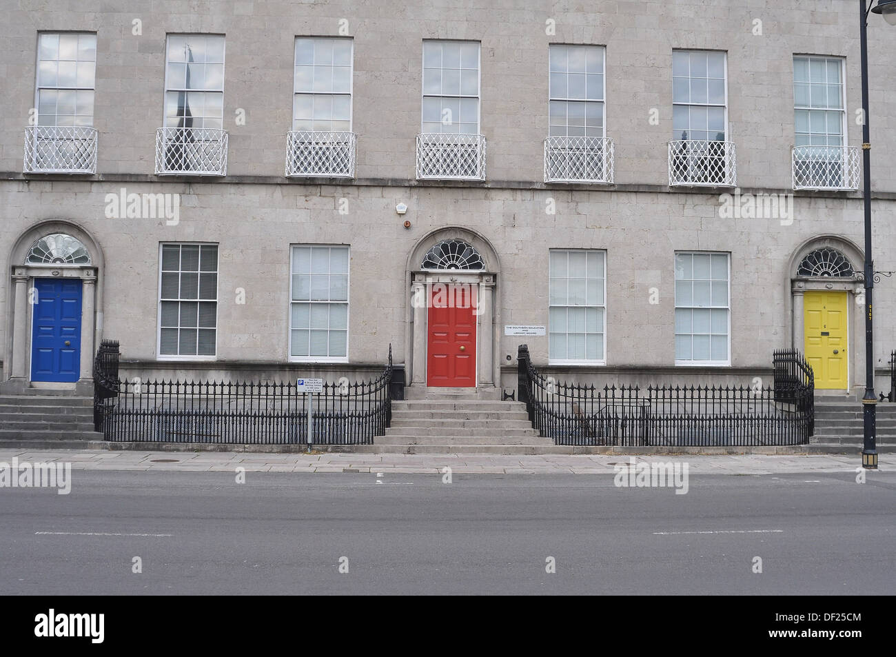 Georgian Doors and fanlights on the Mall. Armagh Co.Armagh 26 September ...