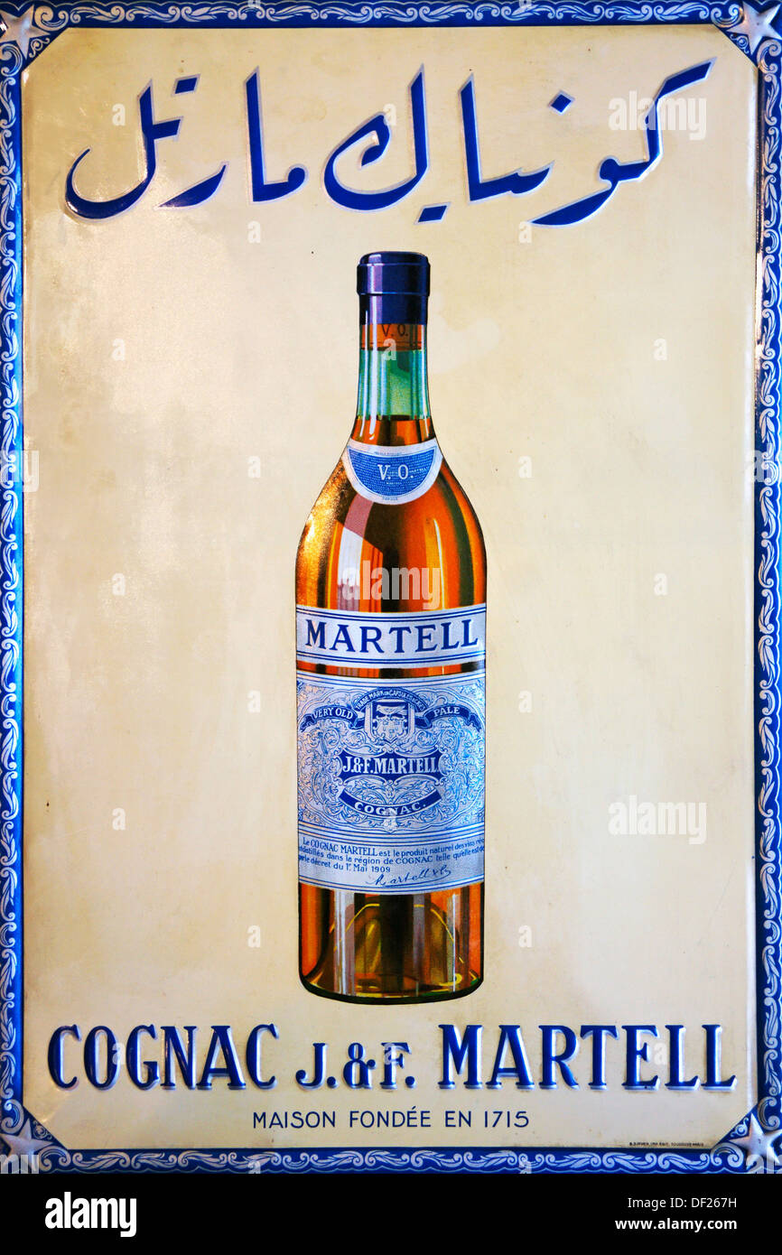 Martell sign hi-res stock photography and images - Alamy