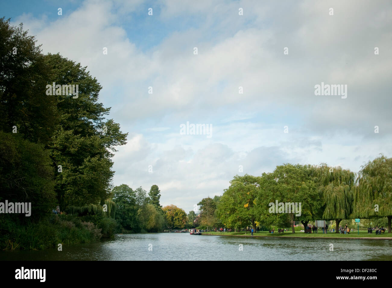 Stratford-upon-Avon river scene Stock Photo - Alamy