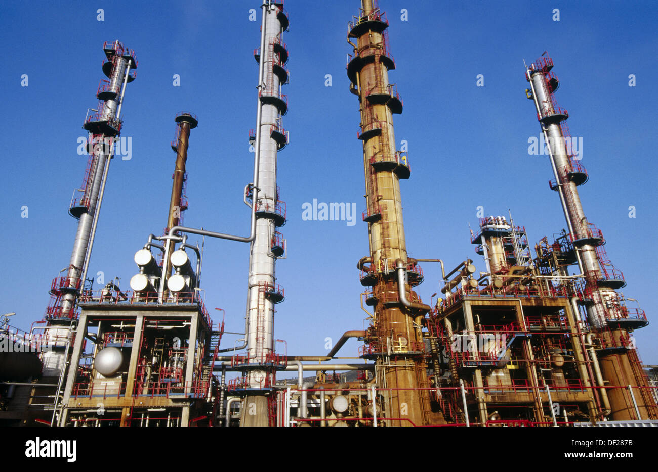 Oil refinery. Biscay. Spain Stock Photo - Alamy