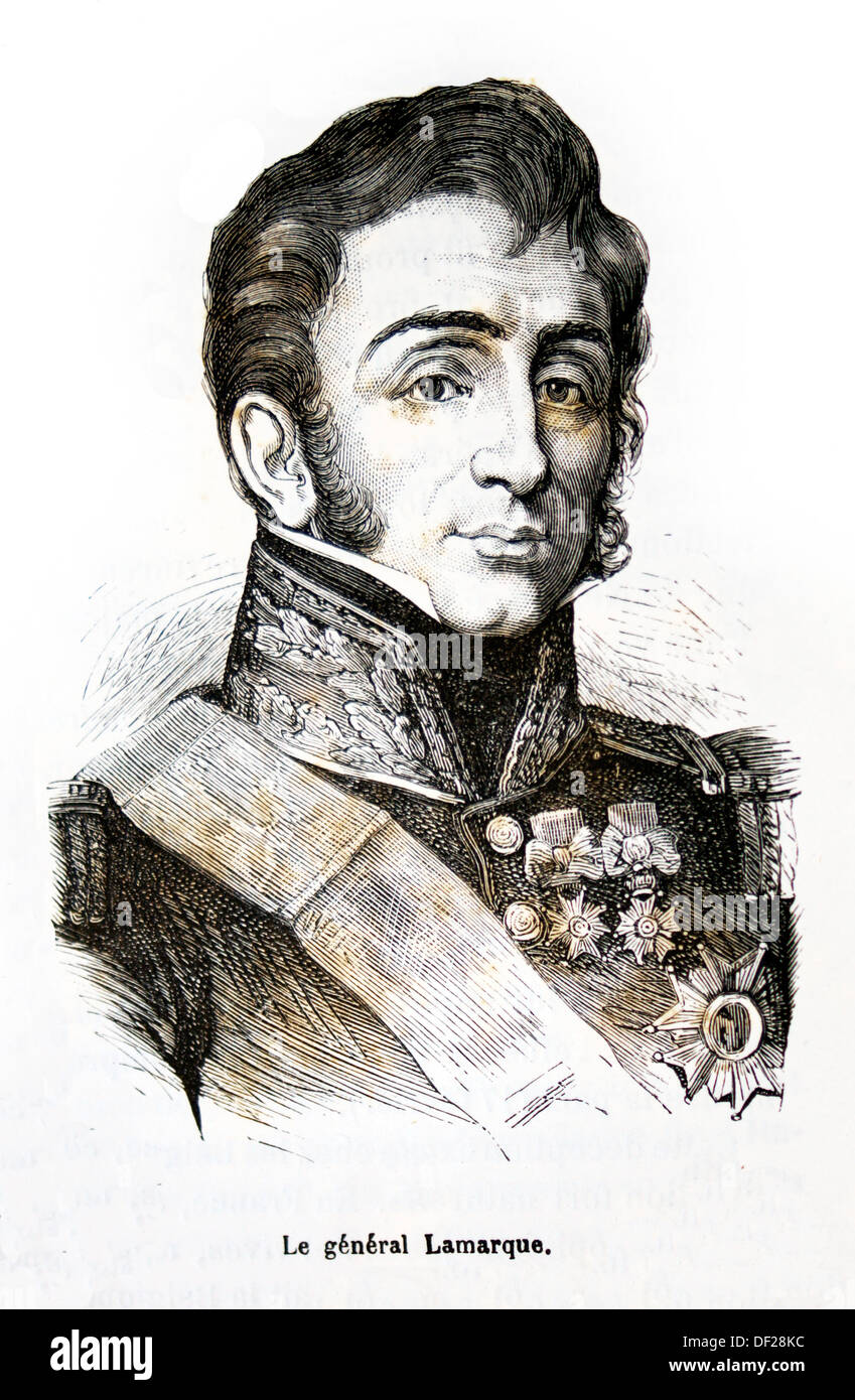 France, History, 19th Century, Jean Maximilien Lamarque 1770-1832 was a ...