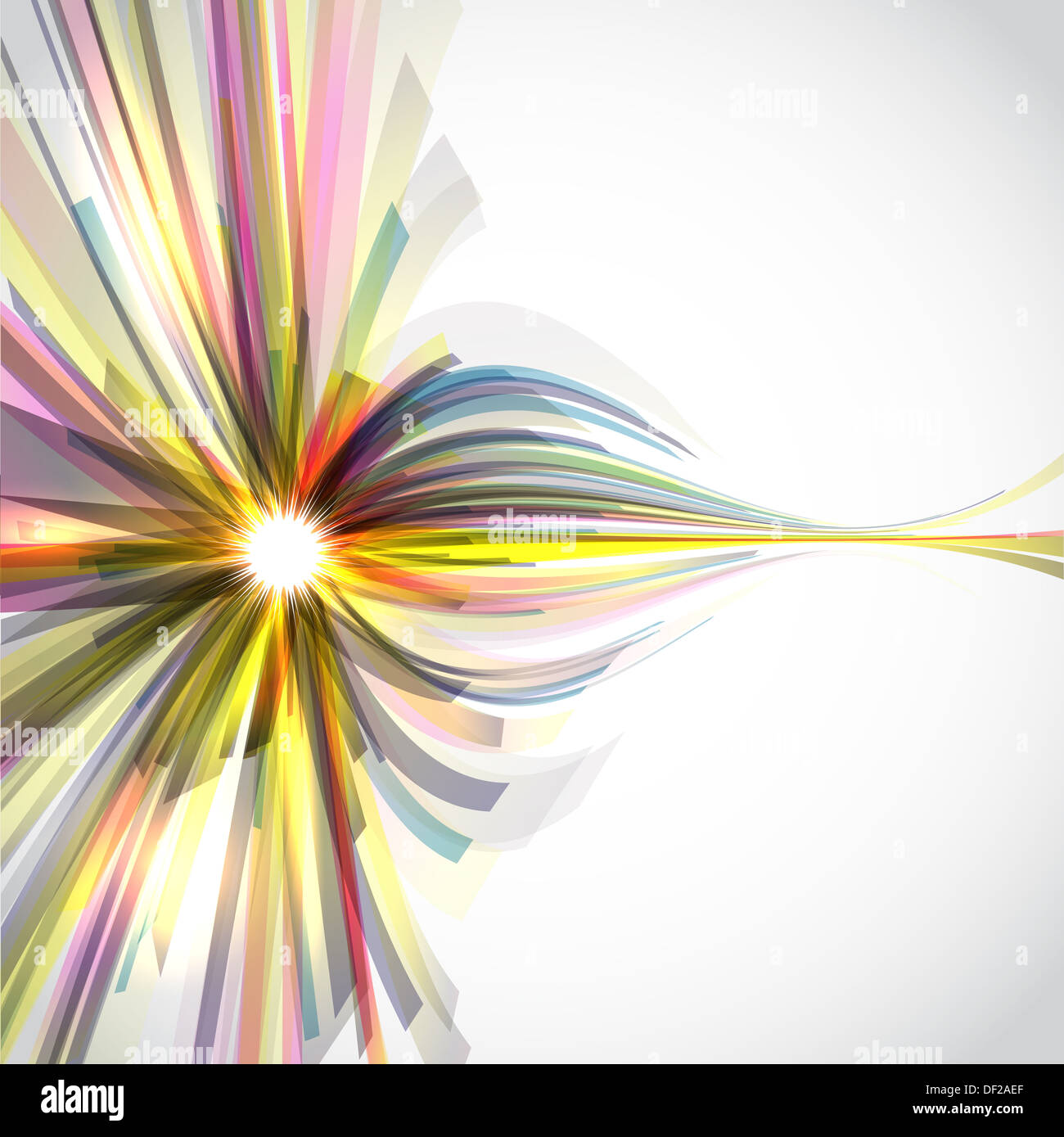 Abstract design background using rainbow colours Stock Photo - Alamy