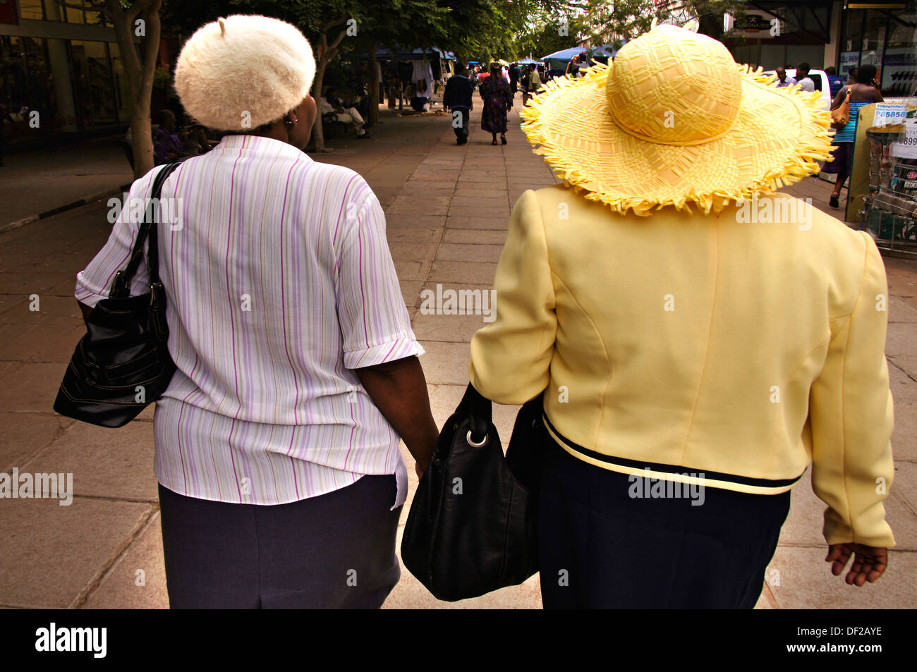 Africa botswana gaborone mall hi-res stock photography and images - Alamy