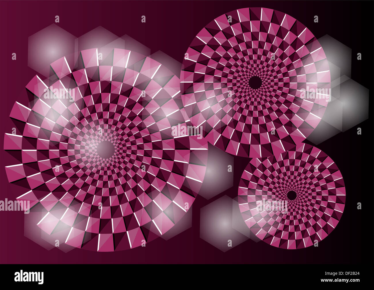 purple optical illusion Stock Photo - Alamy