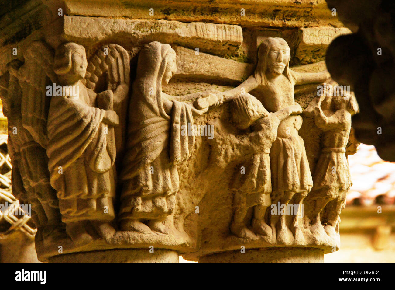 Romanesque crucifixion hi-res stock photography and images - Alamy