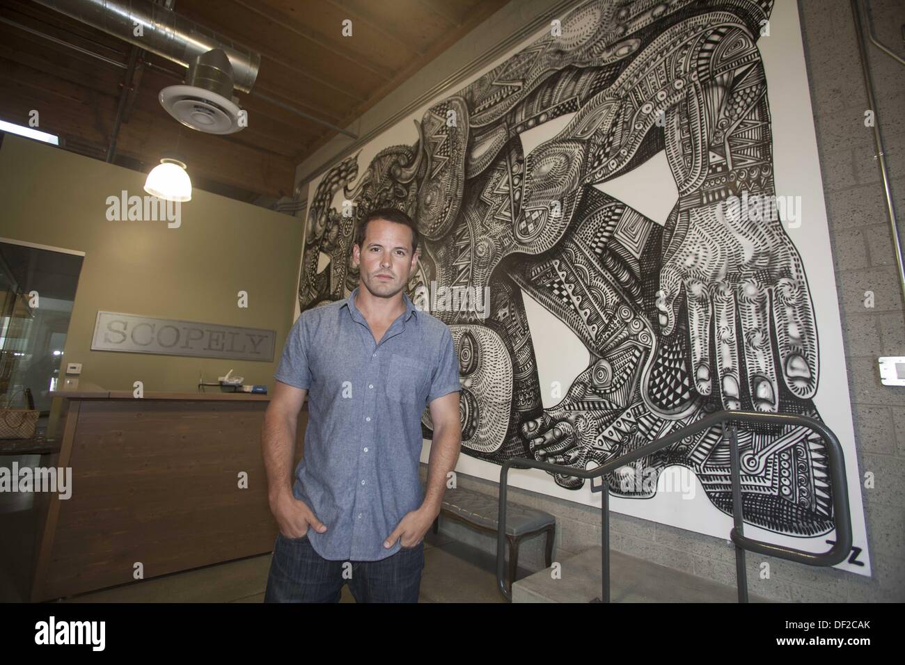 Sept. 17, 2013 - Los Angeles, California, U.S - Walter Driver, CEO of ...