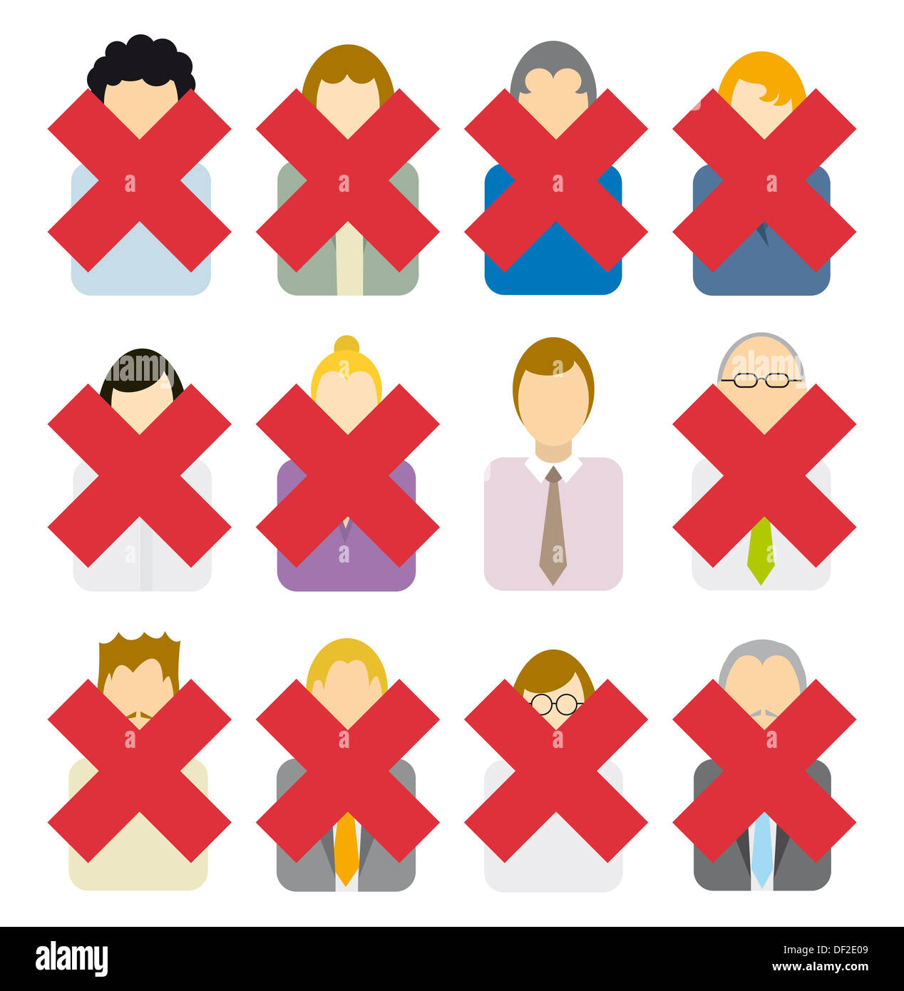 Tv selection Cut Out Stock Images & Pictures - Alamy