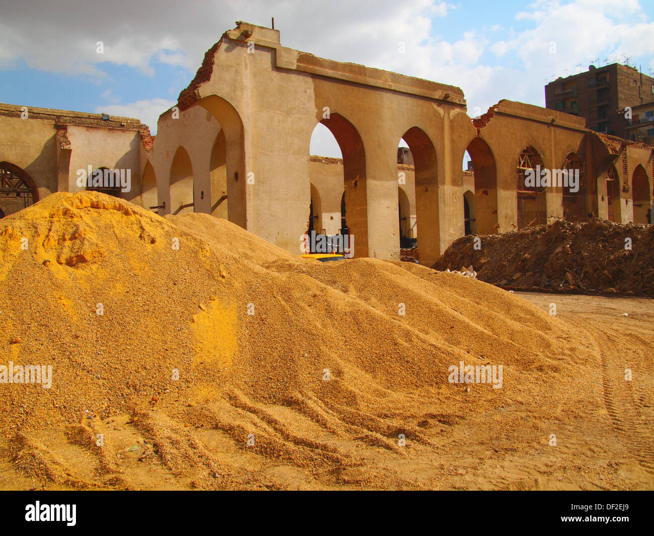 Mamluk Architecture Islamic Quarter Cairo Stock Photos & Mamluk ...