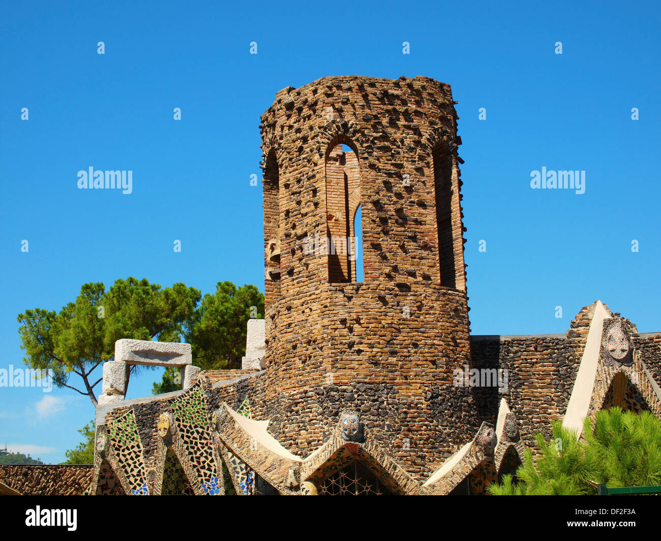 Colonia güell crypt hi-res stock photography and images - Alamy
