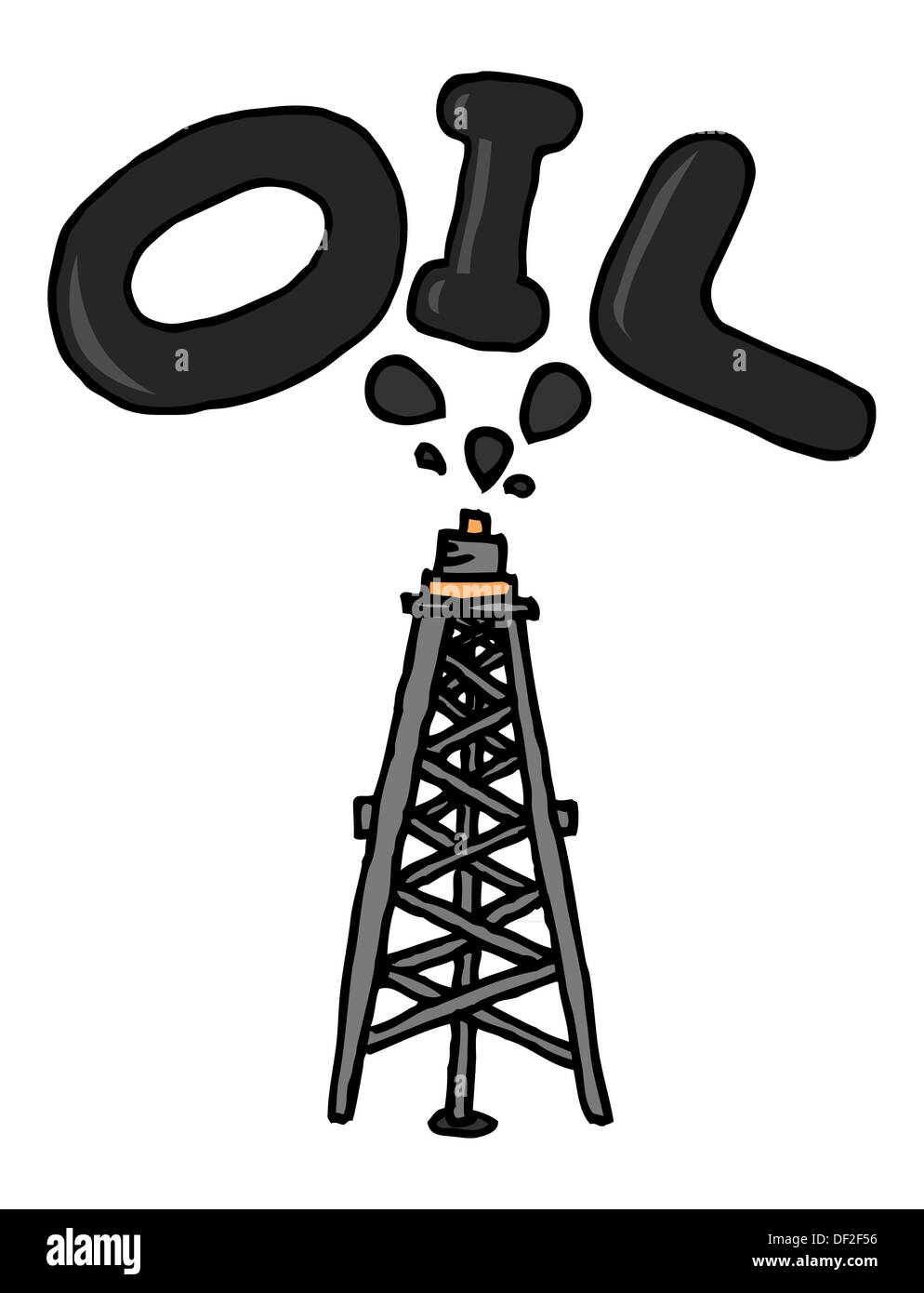 Oil Well Cartoon